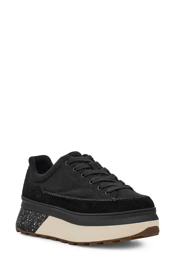 Buy UGG Ugg Marin Platform Sneaker Black Canvas At 50 Off Editorialist